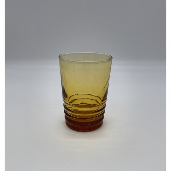 Libbey | Dining | Vintage Libbey Honey Amber Malibu Gold Juice Glass ...